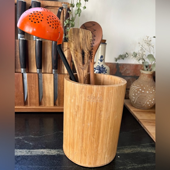 Kitchen | Giada De Laurentiis Bamboo Utensil Holder | Poshmark